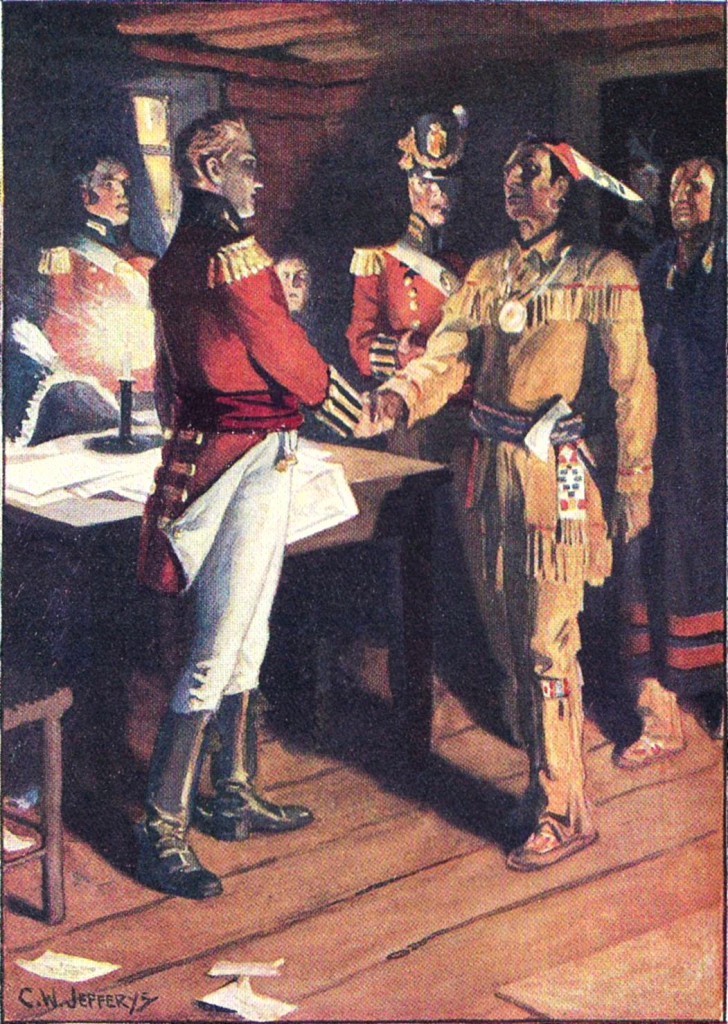 OTD: Tecumseh helps Brock siege Detroit in War of 1812 - Canadian Stamp ...