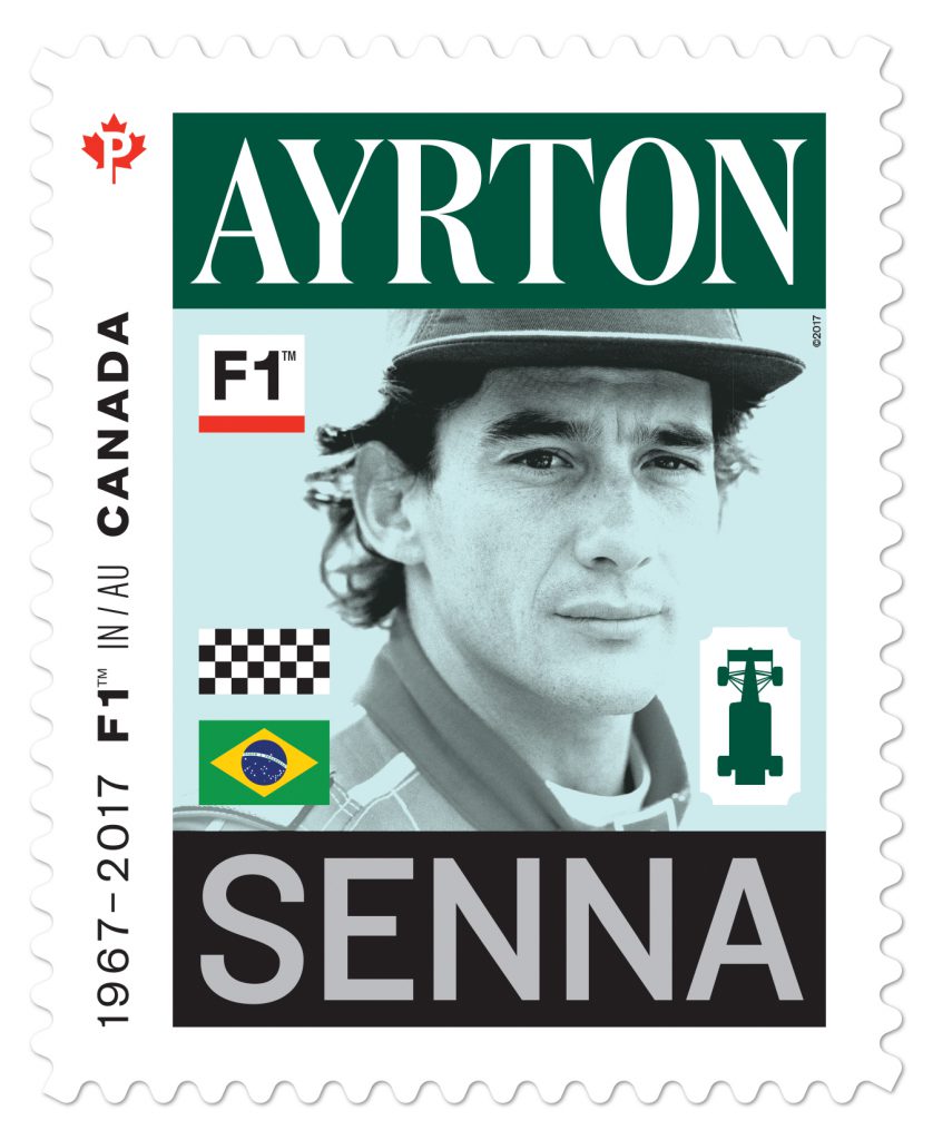 New Issue: Canada Post F1 stamps honour five racing legends - Canadian ...