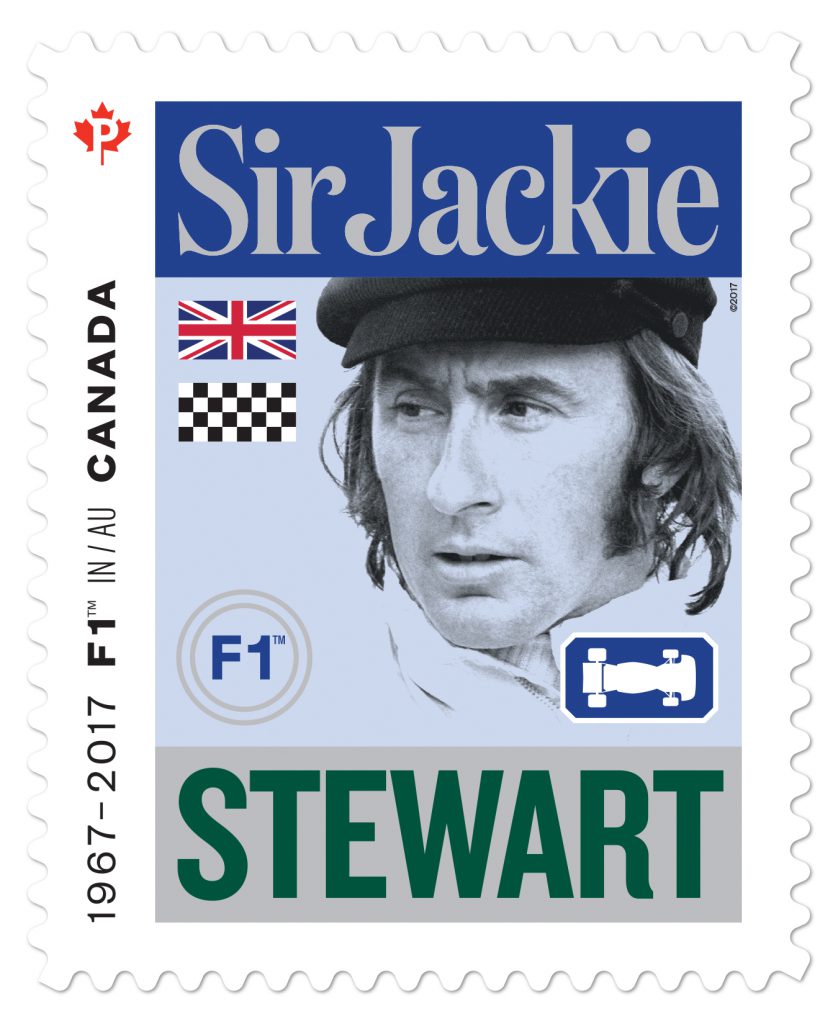 New Issue: Canada Post F1 stamps honour five racing legends - Canadian ...