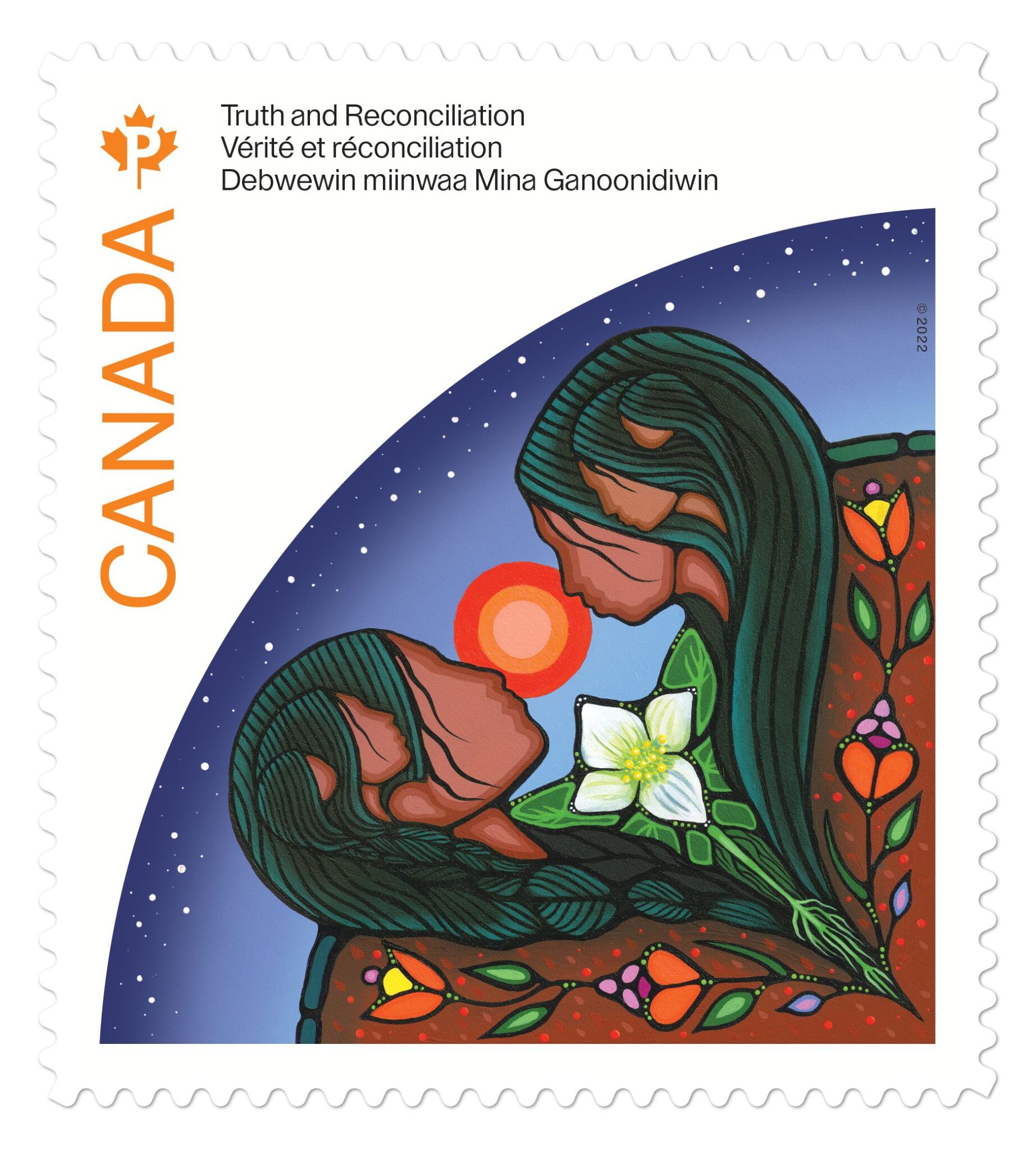 Four-stamp 'truth and reconciliation' issue features work of First ...